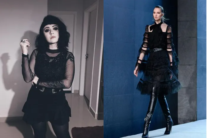Mengulik Tren Gothic Fashion, Gaya Busana Serba Hitam nan Dramatis ...