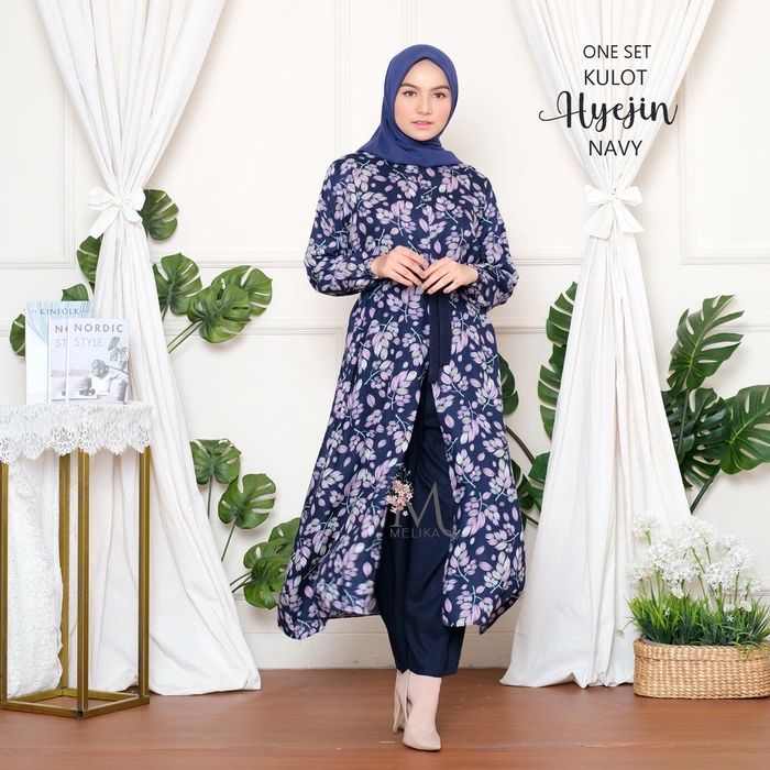 Bebas Bergerak, Ini 5 Rekomendasi Baju Lebaran One Set dengan Celana ...