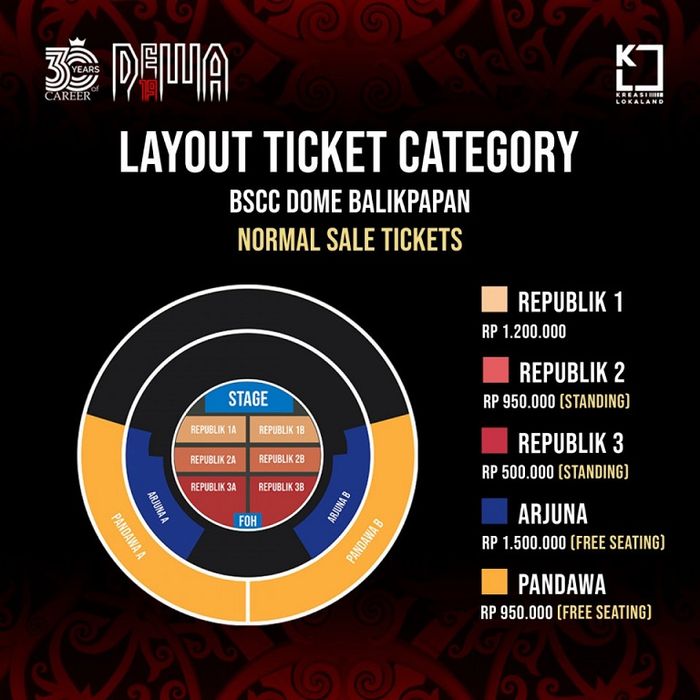 Dewa 19 Bakal Gelar Konser di Balikpapan, Harga Tiket Capai Rp1,5 Juta ... Dewa 19 Bakal Gelar Konser di Balikpapan, Harga Tiket Capai Rp1,5 Juta ...