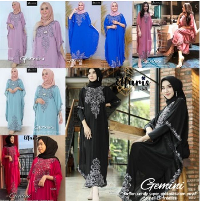 3 Rekomendasi Kaftan Best Seller di Tokopedia, Tren Baju Lebaran 2023 - Semua Halaman - Parapuan