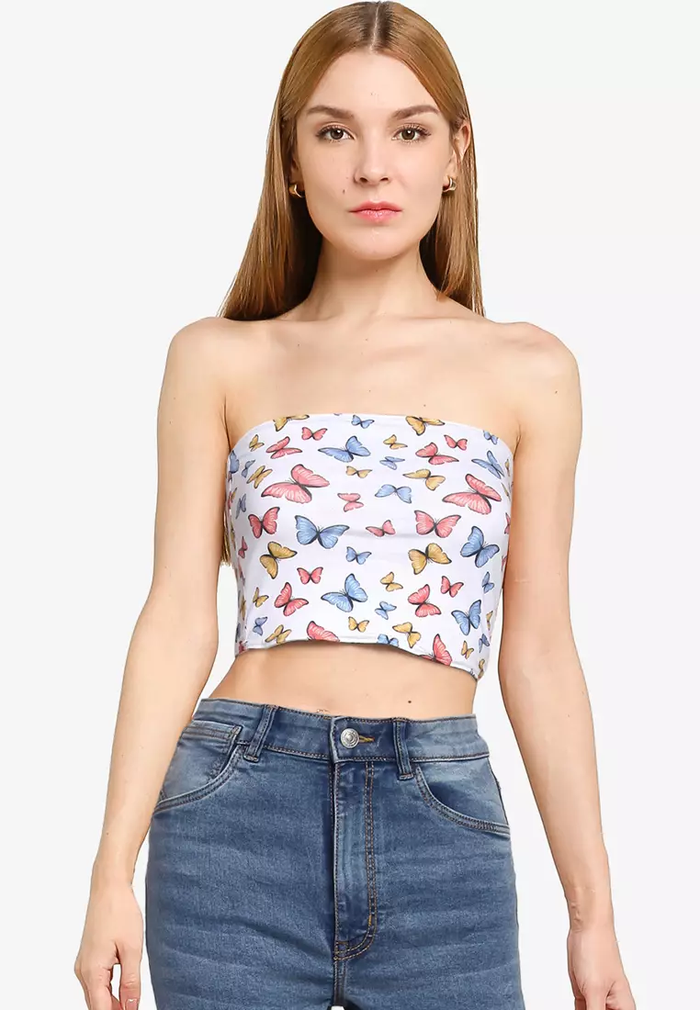 5 Rekomendasi Tube Top, Kini Jadi Fashion Item yang Viral di TikTok ...