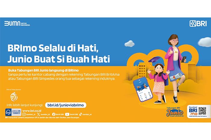 Mempersiapkan Masa Depan Anak dengan Tabungan BRI Junio, Ini Manfaatnya ...