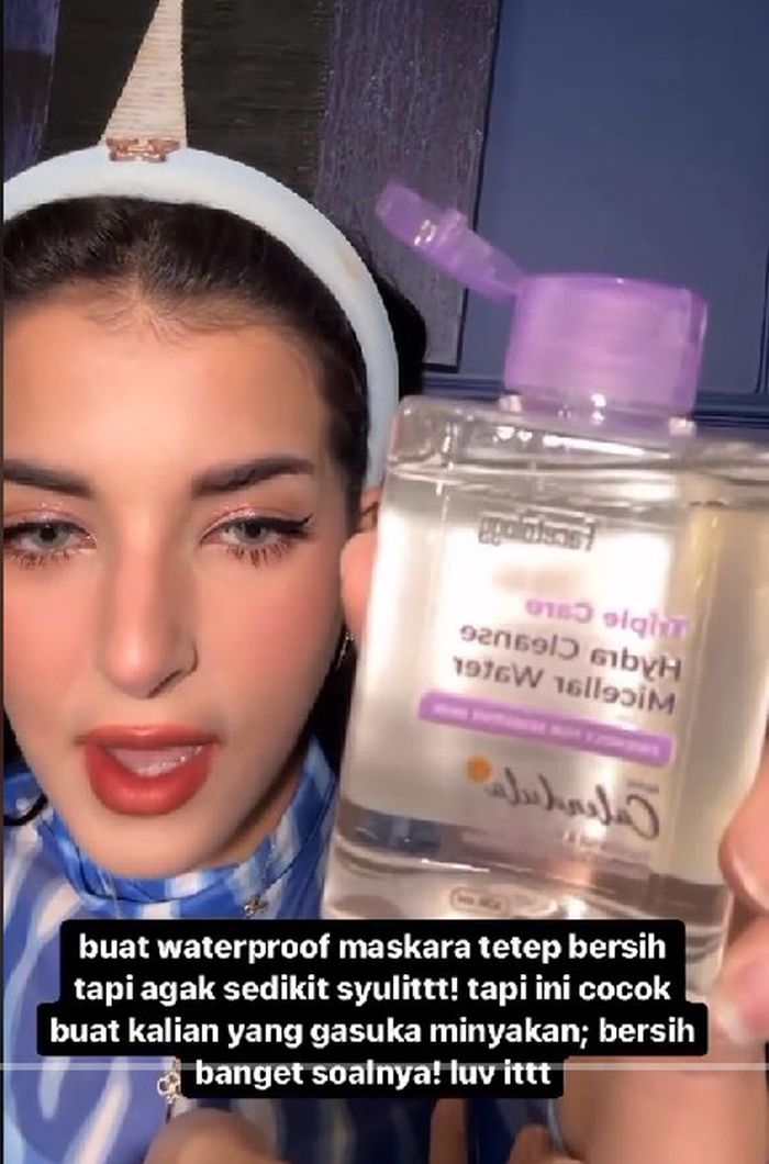 Viral di TikTok, Ini Rekomendasi Micellar Water yang Tasya Farasya ... Viral di TikTok, Ini Rekomendasi Micellar Water yang Tasya Farasya ...