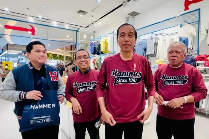 Mengenal Brand Lokal Hammer yang Dipakai Presiden Jokowi hingga Erick ...