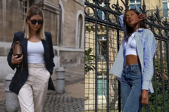 5 Tips Mix and Match Tank Top, Fashion Item yang Viral di TikTok - Parapuan