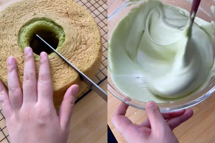 5 Tips Membuat Chiffon Matcha ala Chef Luvita Ho yang Viral di TikTok ...