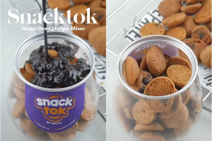 5 Tips Membuat Snacktok Tanpa Oven dan Mixer, Jajanan Viral di TikTok ...