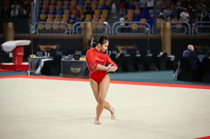 Rifda Irfanaluthfi Jadi Atlet Senam Perempuan Pertama dari Indonesia di ...