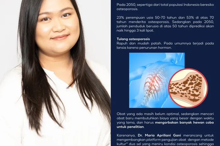 Bergelar Doktor di Usia 25 Tahun, Ini Perjalanan Dr. Maria Apriliani ...