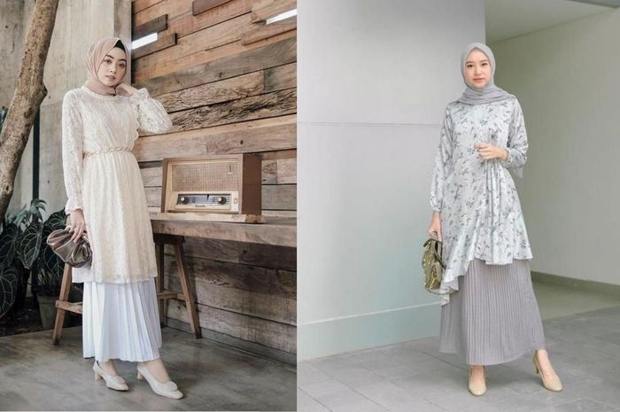 Anti Ribet, Ini 5 Inspirasi Outfit Kondangan Pakai Rok Plisket - Parapuan