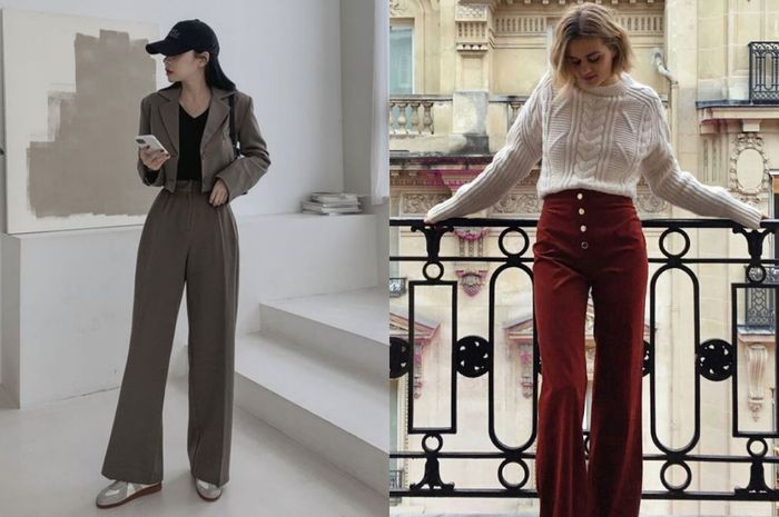 Terlihat Jenjang dan Stylish, Ini Cara Mix and Match High Waist Pants ...
