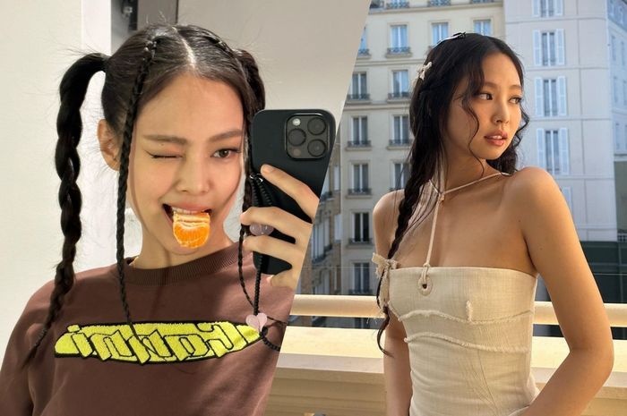 Serba Kepang, Ini 5 Inspirasi Gaya Rambut ala Jennie BLACKPINK - Parapuan