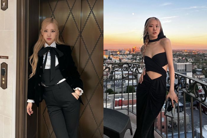 BERITA TERPOPULER FASHION & BEAUTY: Outfit Hitam Rose BLACKPINK hingga ...