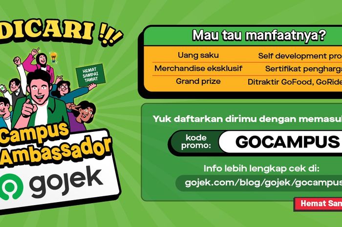 Gojek Tawarkan Program Hemat Khusus Mahasiswa, Ini Cara Daftarnya - Parapuan
