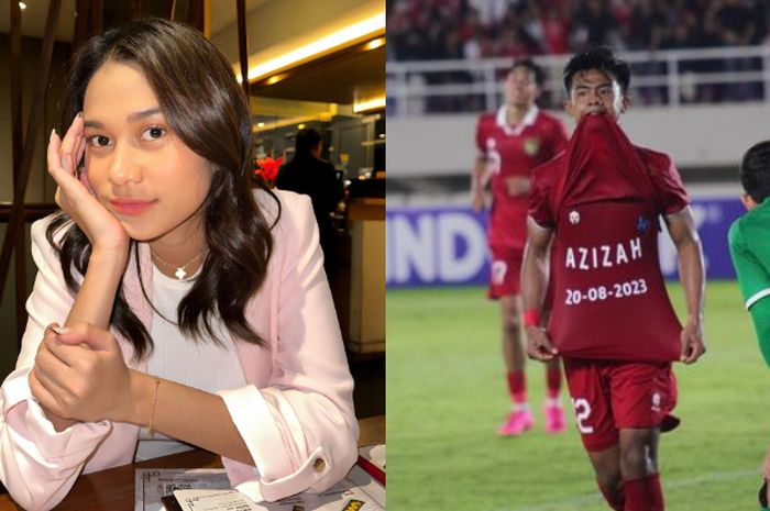 Profil Azizah Salsha, Istri Pratama Arhan yang Viral di TikTok Lewat Video Selebrasi Sang Atlet ...