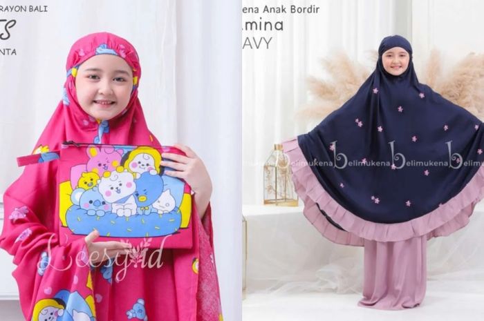 Harga Terjangkau, Ini Rekomendasi Mukena Rayon untuk Anak di Blibli ...