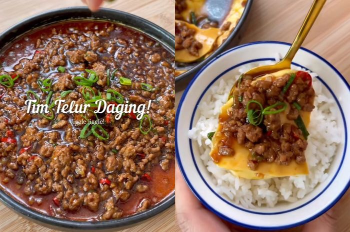 4 Tips Membuat Tim Telur Daging, Menu Simpel Viral di TikTok - Parapuan