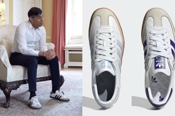 Viral di TikTok, Ini Sejarah Adidas Samba yang Dipakai PM Inggris Rishi ...