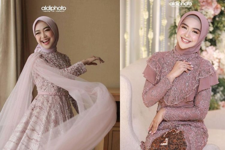 Ini Potret Gaun Pengantin Gracia Indri yang Baru Menikah di Belanda
