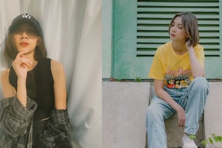 Sontek Gaya Ria SW yang Selalu Tampil Modis dengan Boyish Style