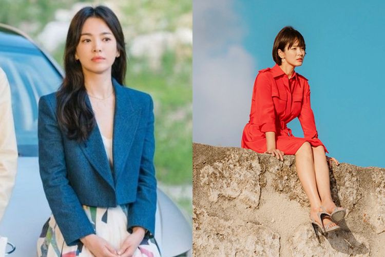 Modis di Usia 41 Tahun, Ini Inspirasi Gaya Song Hye Kyo seperti di Drakor