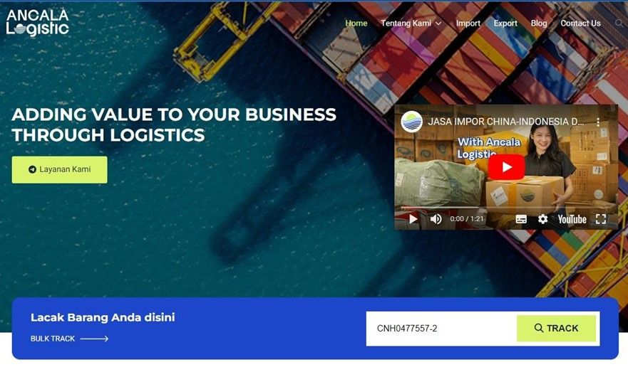 Impor Barang dari Tiongkok, UMKM Bisa Gunakan Jasa dari Ancala Logistik