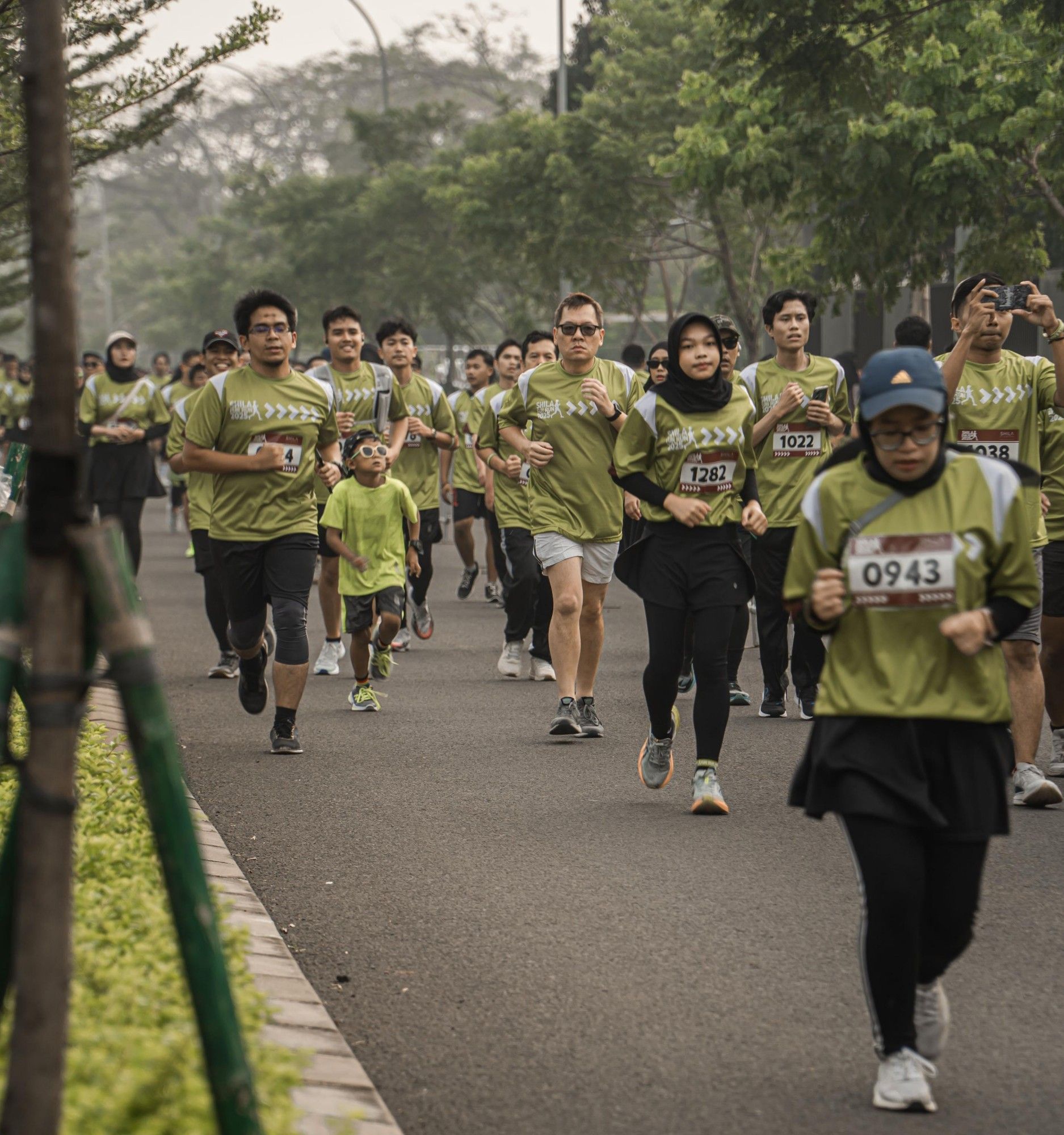 Foto : Bukan Sekadar Lari Santai, Acara Fun Run Ini Ajak Peserta ...