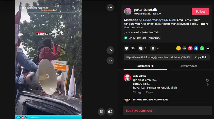 Aksi Heroik Emak-Emak di Tengah Demo, Buktikan Keberanian Perempuan Melawan Ketidakadilan - Parapuan