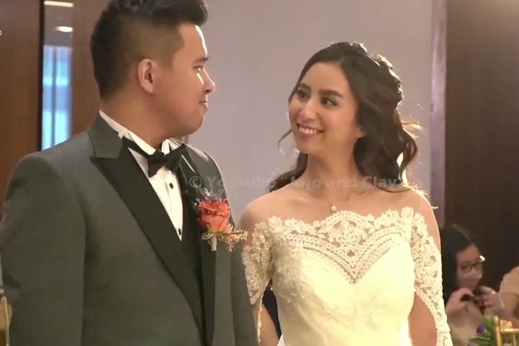 Bak dari Negeri Dongeng, Intip Gaun Pengantin Clairine Clay Istri ...