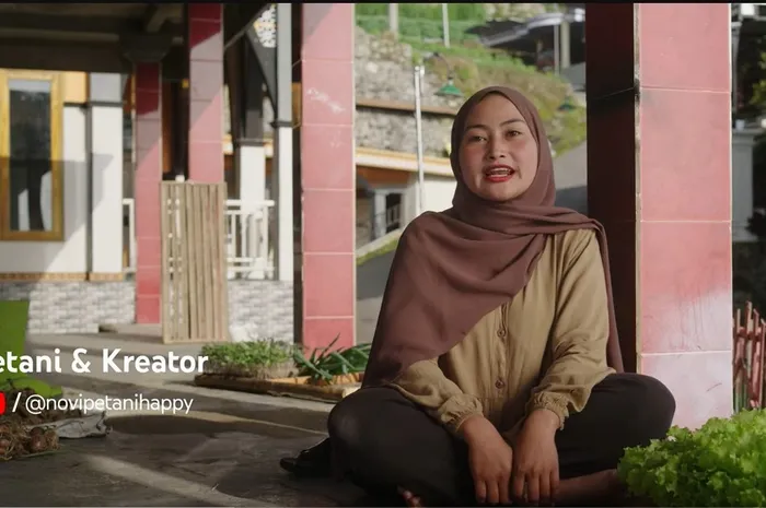 Novi Listiana, Petani Sekaligus Content Creator yang Dulunya Penyanyi ...