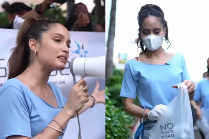 Inspiratif, Cinta Laura Pilih Memungut Sampah di Citayam Fashion Week - Parapuan