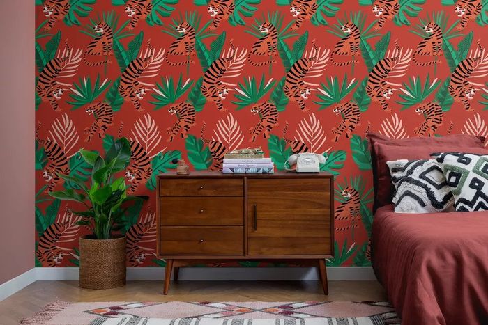 Bikin Betah di Rumah, Ini 5 Inspirasi Desain Wallpaper Cerah dan ...