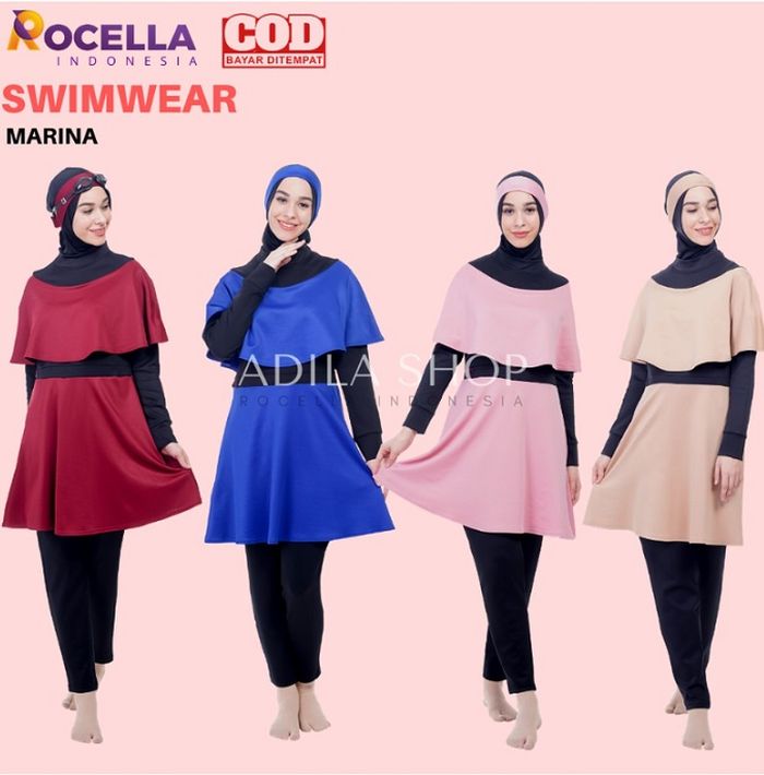 Menutup Aurat, Ini Rekomendasi Baju Renang Muslimah Best Seller di Shopee - Parapuan