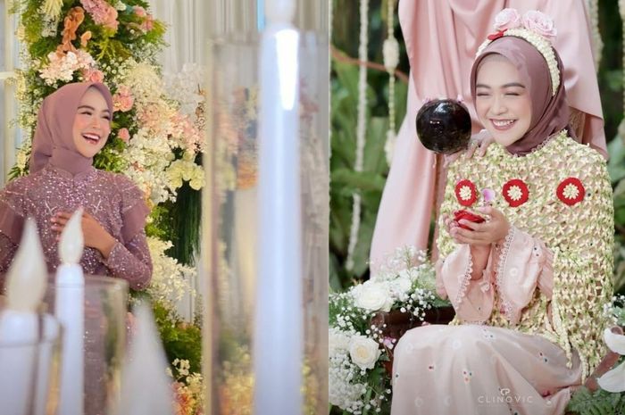 Tampil Anggun, Intip Detail Makeup dan Kebaya Ria Ricis saat Siraman ...