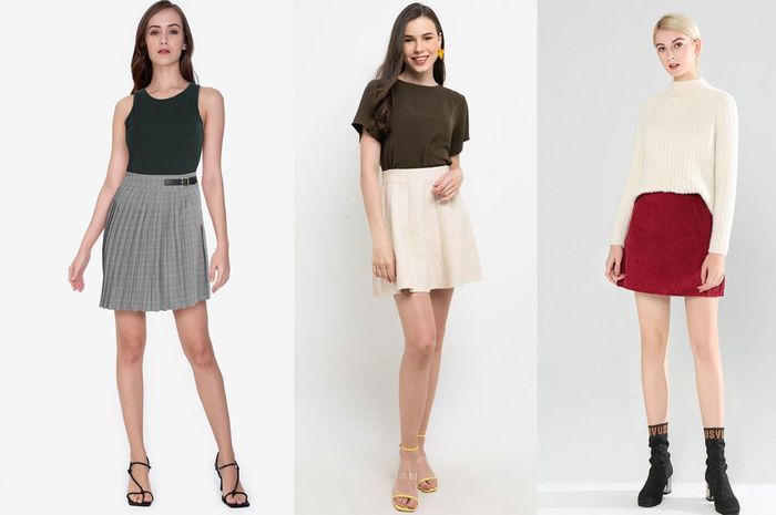 5 Rekomendasi Rok Mini di Zalora, Harga Mulai dari Rp49 Ribuan - Parapuan