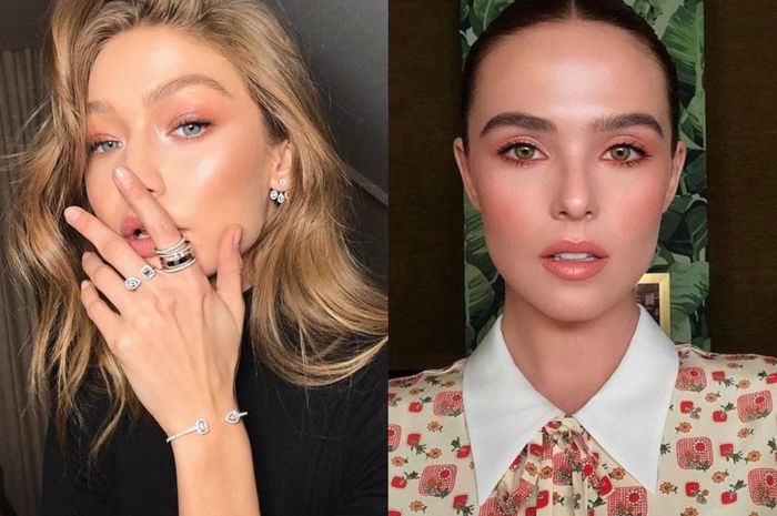 Tampil Fresh, Ini 5 Ide Peach Coral Makeup Look Ala Artis Hollywood ...