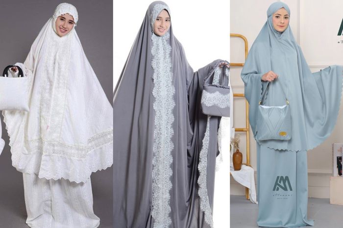 Berdasarkan Bahannya, Ini 6 Jenis Mukena Cantik yang Nyaman Dipakai ...