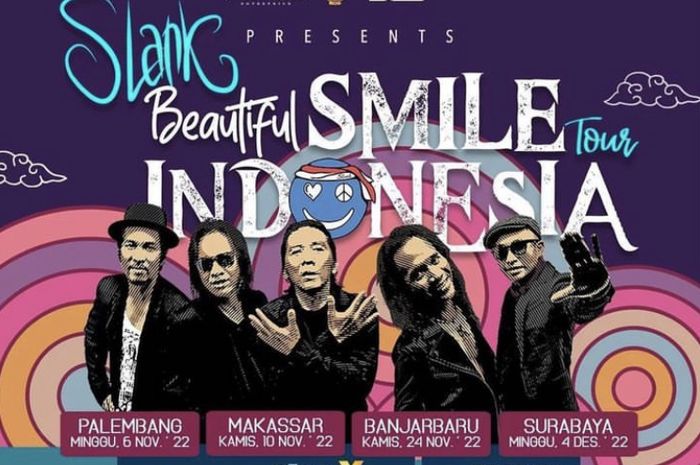Band Legendaris Slank akan Gelar Konser di 5 Kota, Ini Jadwalnya ...