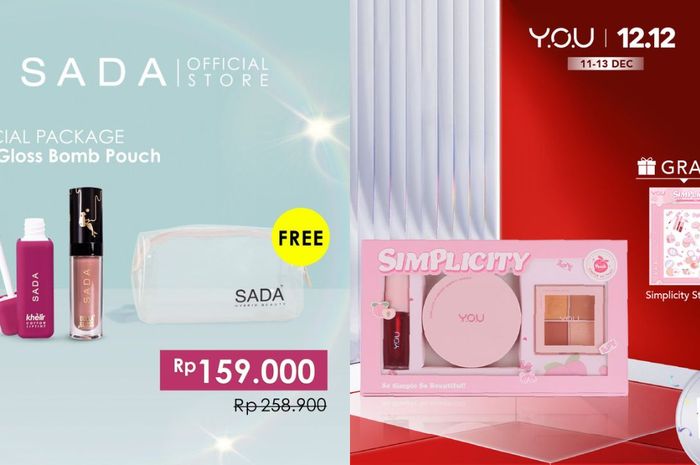 Cocok Jadi Kado Natal 2022, Ini 5 Bundle Makeup di Tokopedia Mulai Rp100 Ribuan - Parapuan