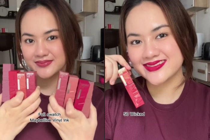 3 Tips Memakai Maybelline Superstay Vinyl Ink Viral di TikTok agar Awet ...