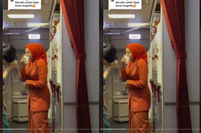 Viral Di Tiktok Pramugari Garuda Indonesia Resmi Boleh Berhijab Parapuan